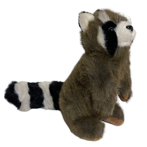 GANZ | Toys | Vtg 996ganz Ricky Raccoon Stuffed Animal Plush Blue Eyes ...